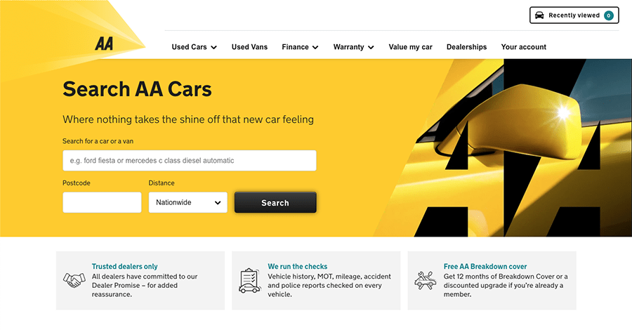 AA Cars - We'll Help You Find a Car, With Confidence